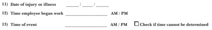 How to Fill Out OSHA Forms 300, 300A, and 301 | BerniePortal
