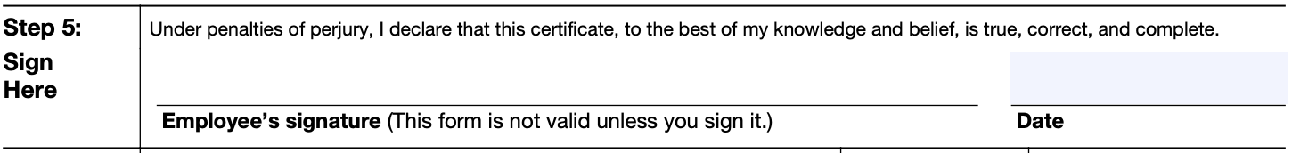 Form W-4 2023: How to Fill It Out | BerniePortal